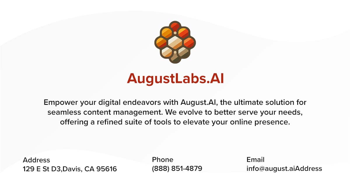 August.AI | Home